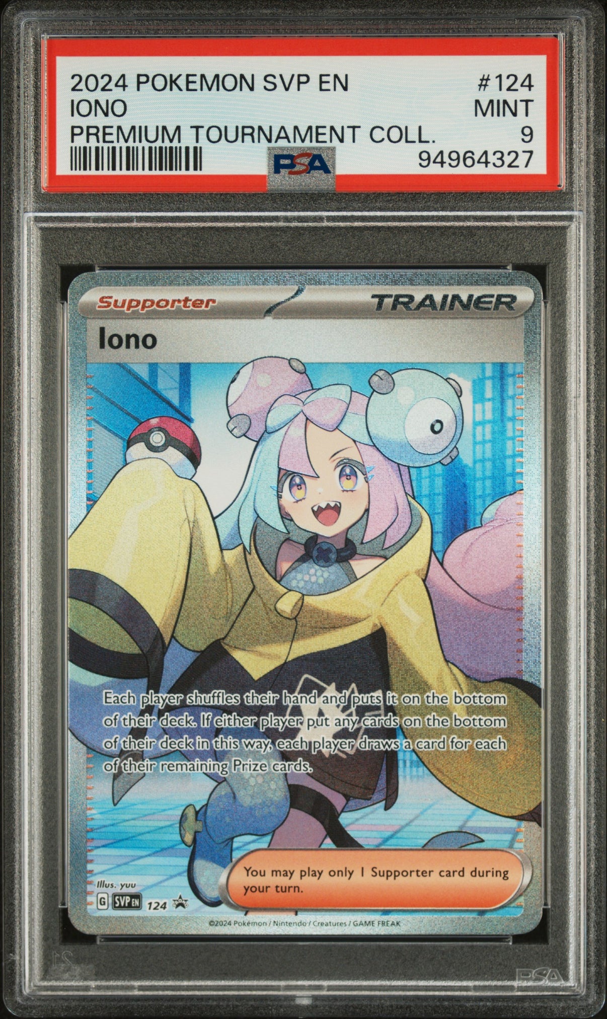 Iono #9 Premium Tournament Collection – Poke'Legends MX